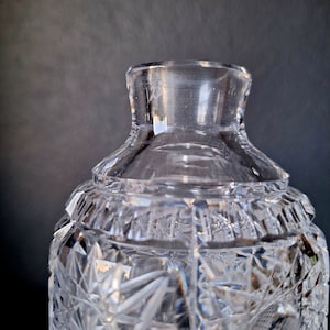 Luxurious Crystal Carafe With a Hand-cut Motif 1960s - Etsy