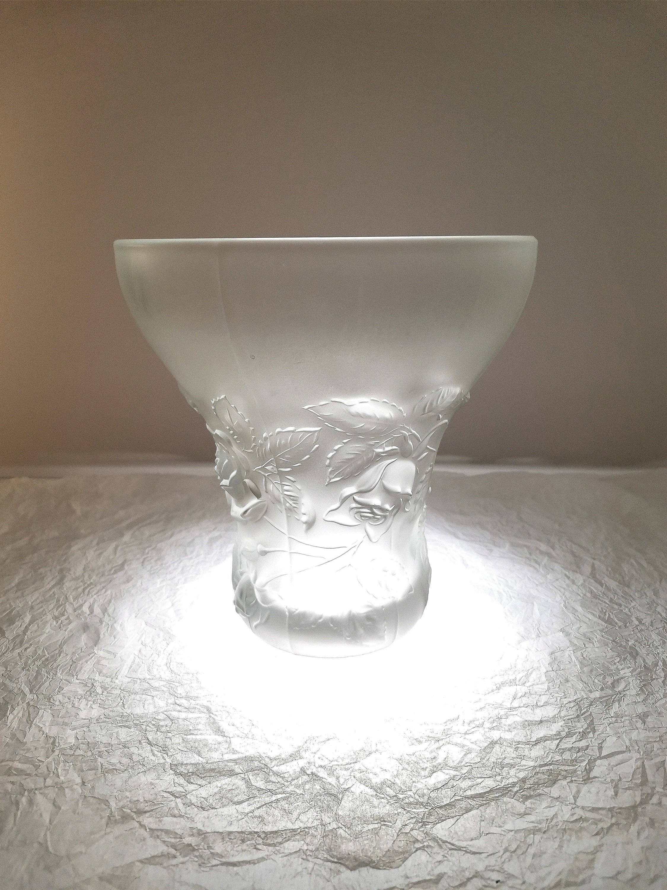Barolac Sculpture Glass Vase Josef Inwald Made in Czechoslovakia - Etsy