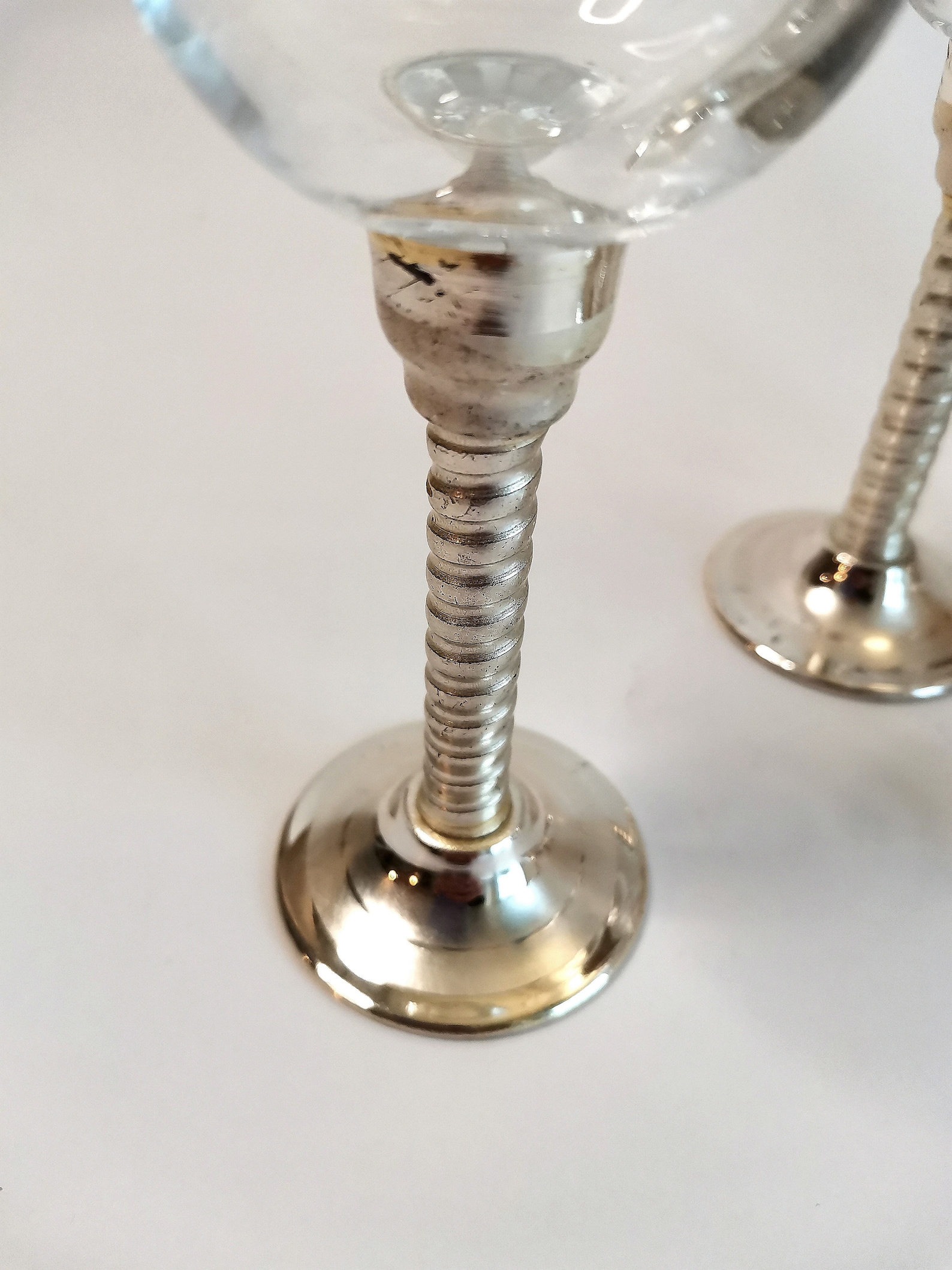 Champagne glasses/ alpaka SANDRIK 6pcs | Etsy