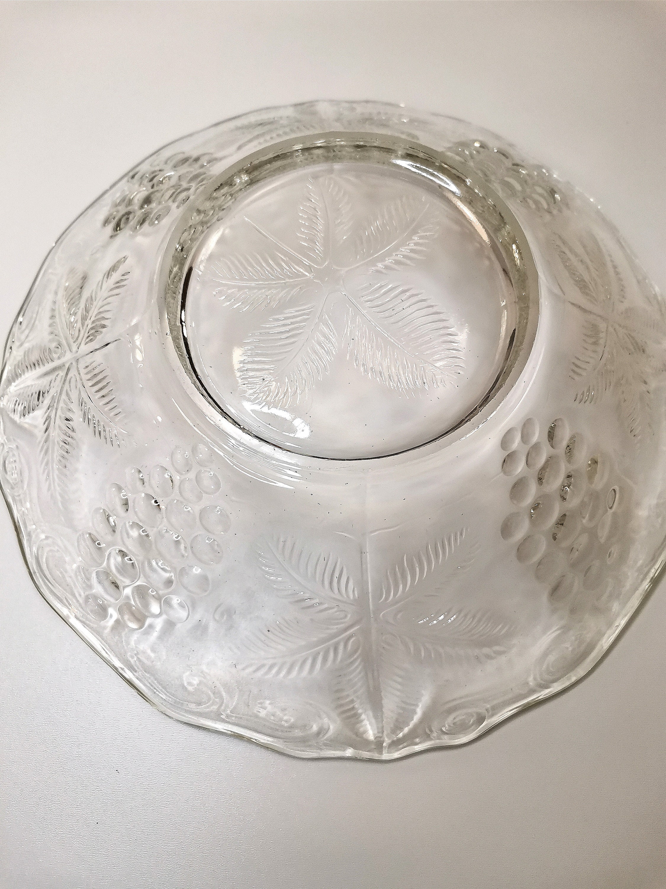 Bowl 'grapes' Pressed Glass by Frantisek Peceny Sklo Union 1983 - Etsy