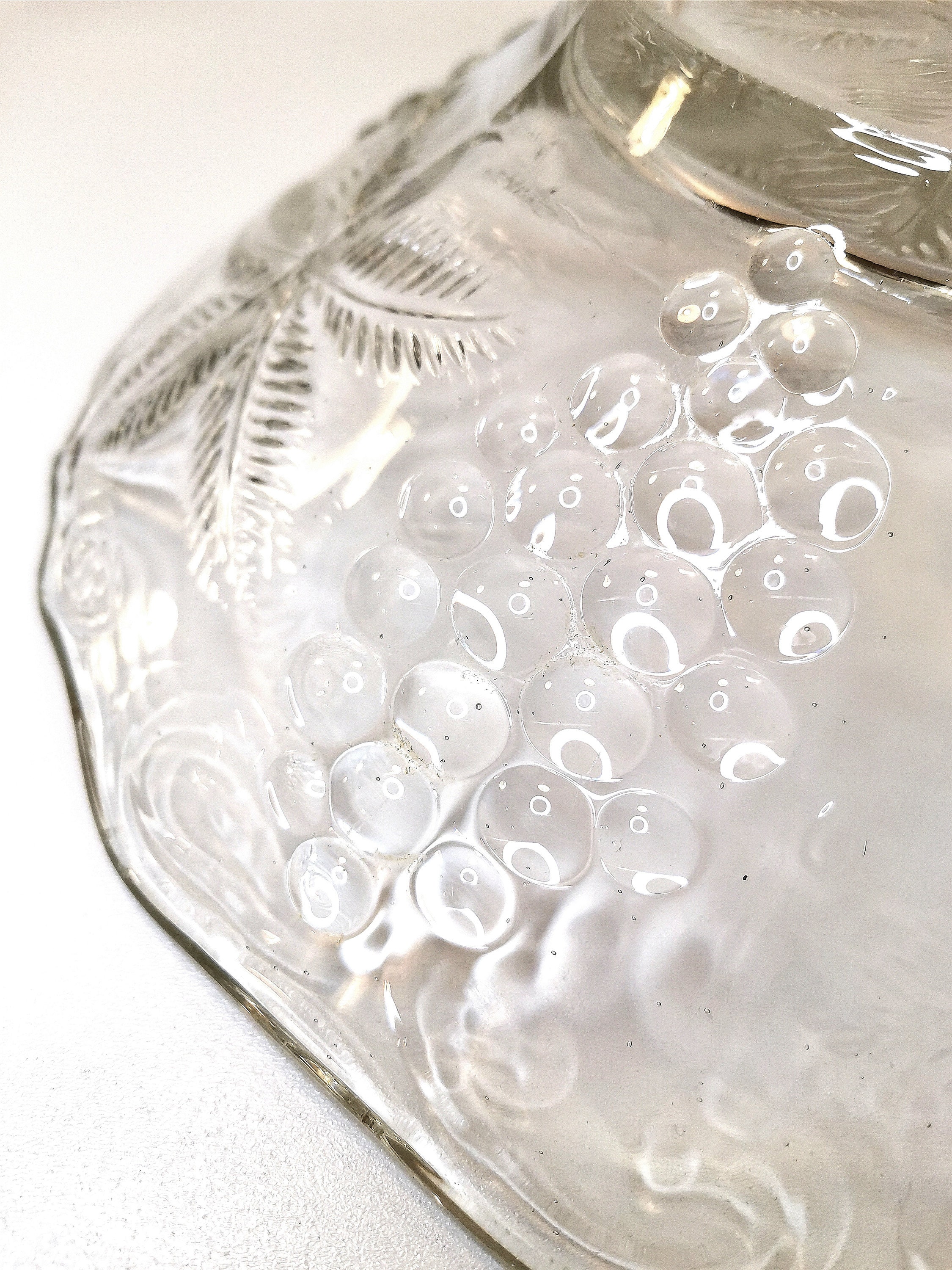 Bowl 'grapes' Pressed Glass by Frantisek Peceny Sklo Union 1983 - Etsy