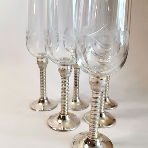 Champagne Glasses/ Alpaka SANDRIK 6pcs - Etsy