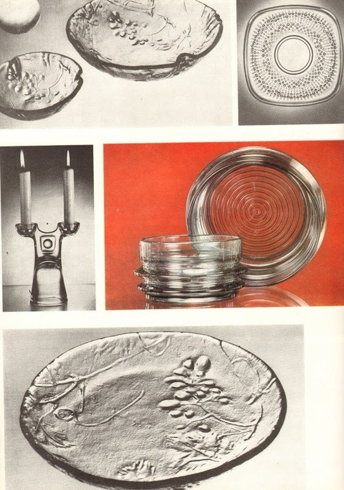 Decorative Serving Plate Made in 1970s Design by Vaclav Zajic - Etsy