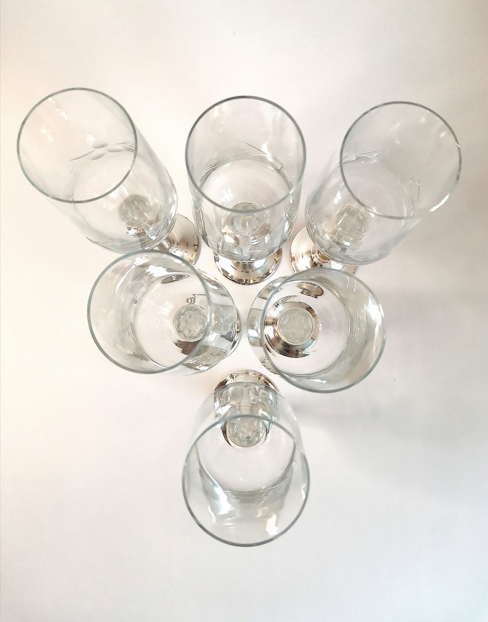 Champagne glasses/ alpaka SANDRIK 6pcs | Etsy