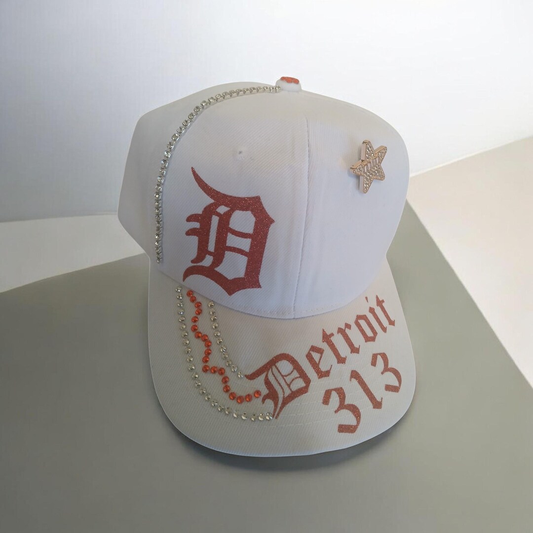 DETROIT BLING HAT - Etsy
