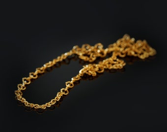 24k Gold Chain - Etsy