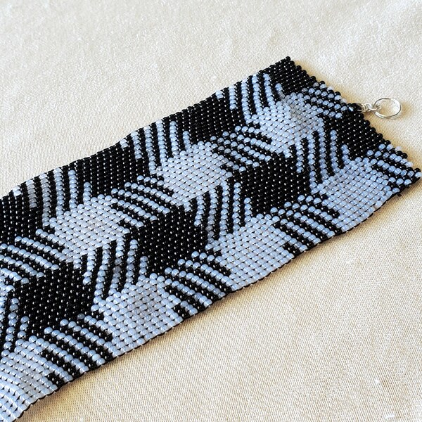 Buffalo Check Beads - Etsy