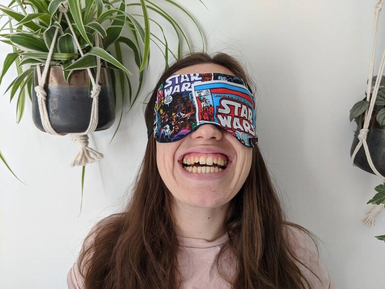 Mickey Mouse Red Eye Mask Sleep Mask - Etsy