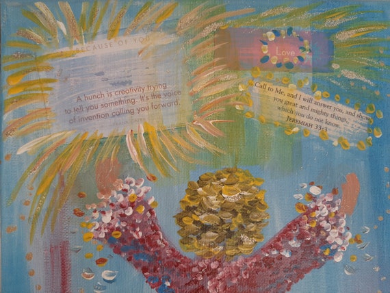 Home Décor Wall Décor Home & Living Spiritual Art to offer your Praise ...