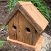 Rustic Hanging Condo Birdhouse Handmade Weather Resistant Double - Etsy