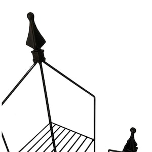 Wrought Iron Shelf Stand, Small and Large, Amish Made - Etsy