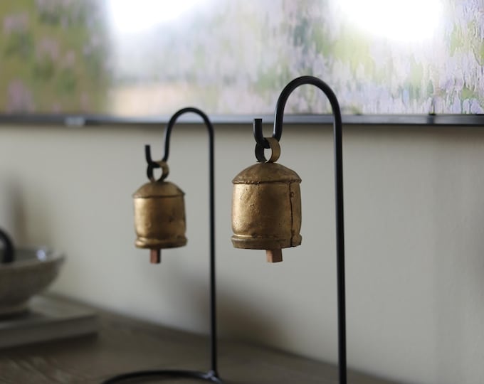 Bell Stands Vintage Inspired Copper Bells Iron Bells Stands Luxe B Co ...