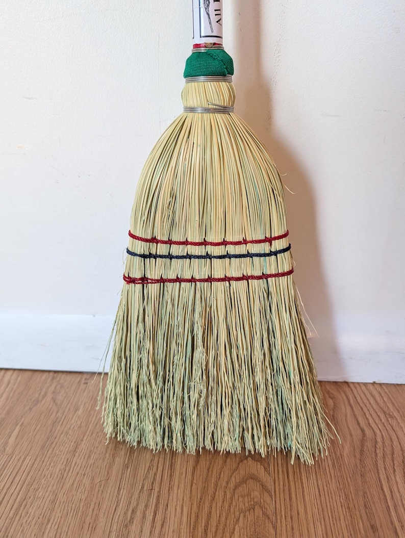 Handmade Amish Toy Broom – Natural Broomcorn Kids Broom, 32" Long - Etsy