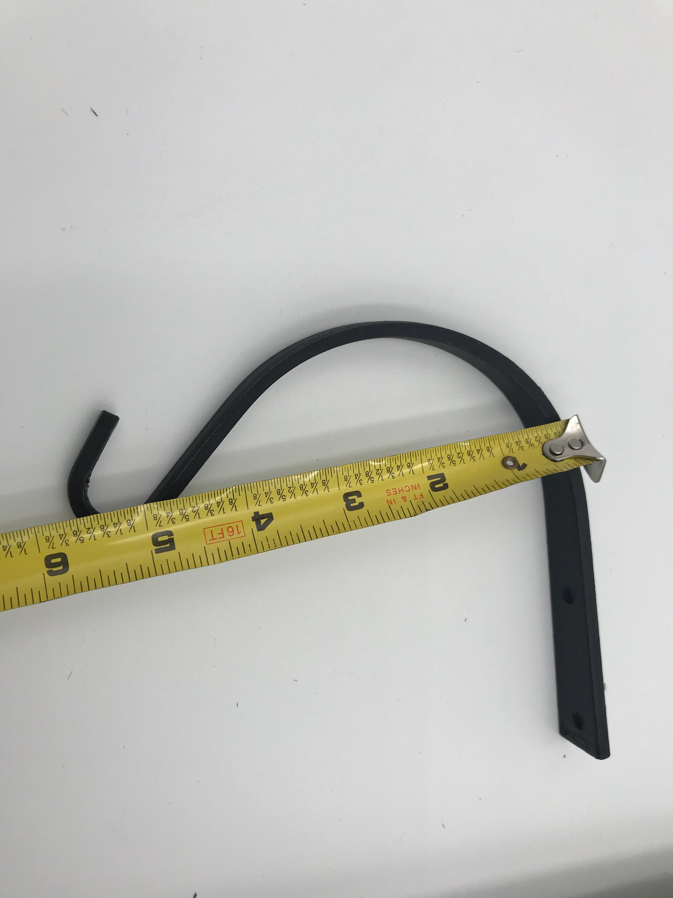 Wrought Iron Arched Plant Hook – Handmade Indoor/outdoor Hanger - Etsy ...