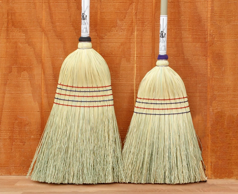 Amish Handmade Corn Broom – Sustainable Kitchen & Barn Cleaning - Etsy