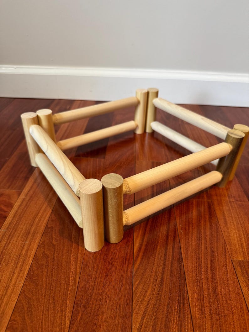 Fence-n-play- Children Toy Fence- Amish Made 12 Piece Set - Etsy
