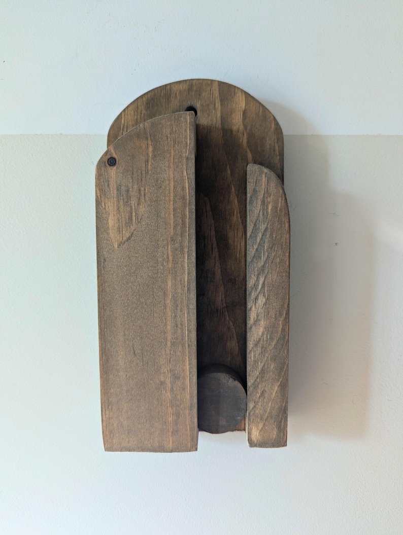 Wall Mount Broom Holder Amish Made – Farmhouse Style - Etsy