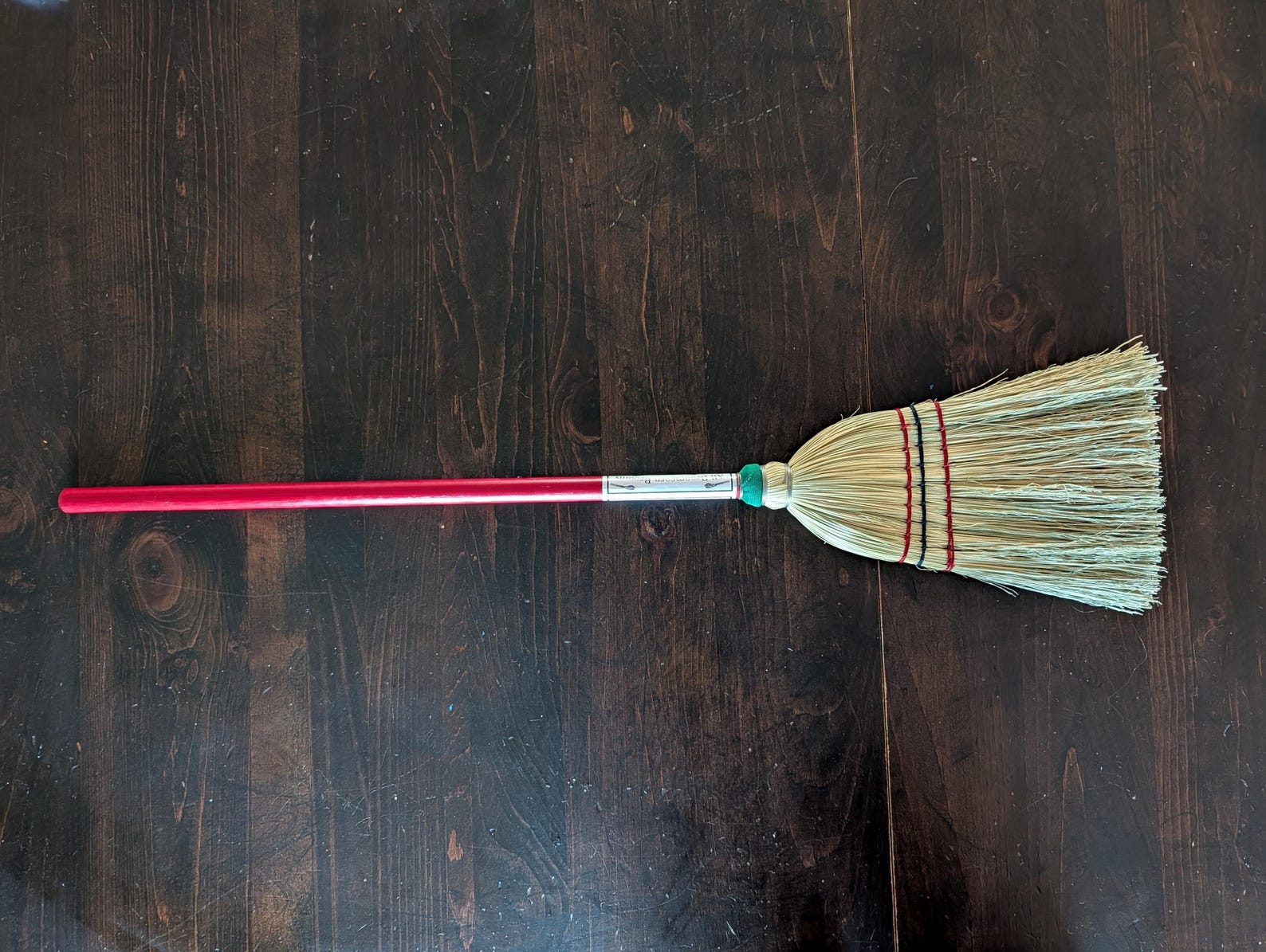 Handmade Amish Toy Broom – Natural Broomcorn Kids Broom, 32" Long - Etsy