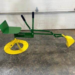 Heavy Duty Dirt Digger Excavator Sandbox Playground Ride-on Toy | Made ...