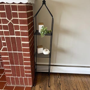 Wrought Iron Shelf Stand, Small and Large, Amish Made - Etsy
