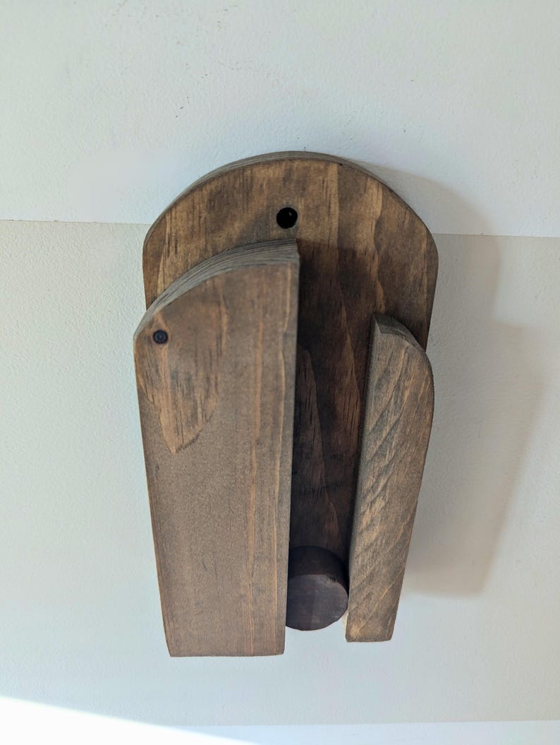 Wall Mount Broom Holder Amish Made – Farmhouse Style - Etsy