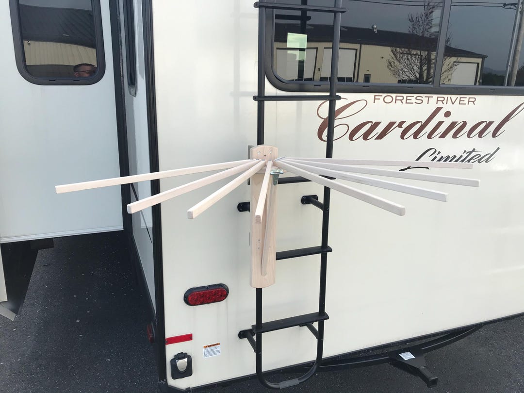 Rv/camper Laundry Drying Rack - Holds 250 Pounds - Maple Wood - Amish ...