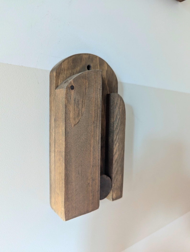 Wall Mount Broom Holder Amish Made – Farmhouse Style - Etsy