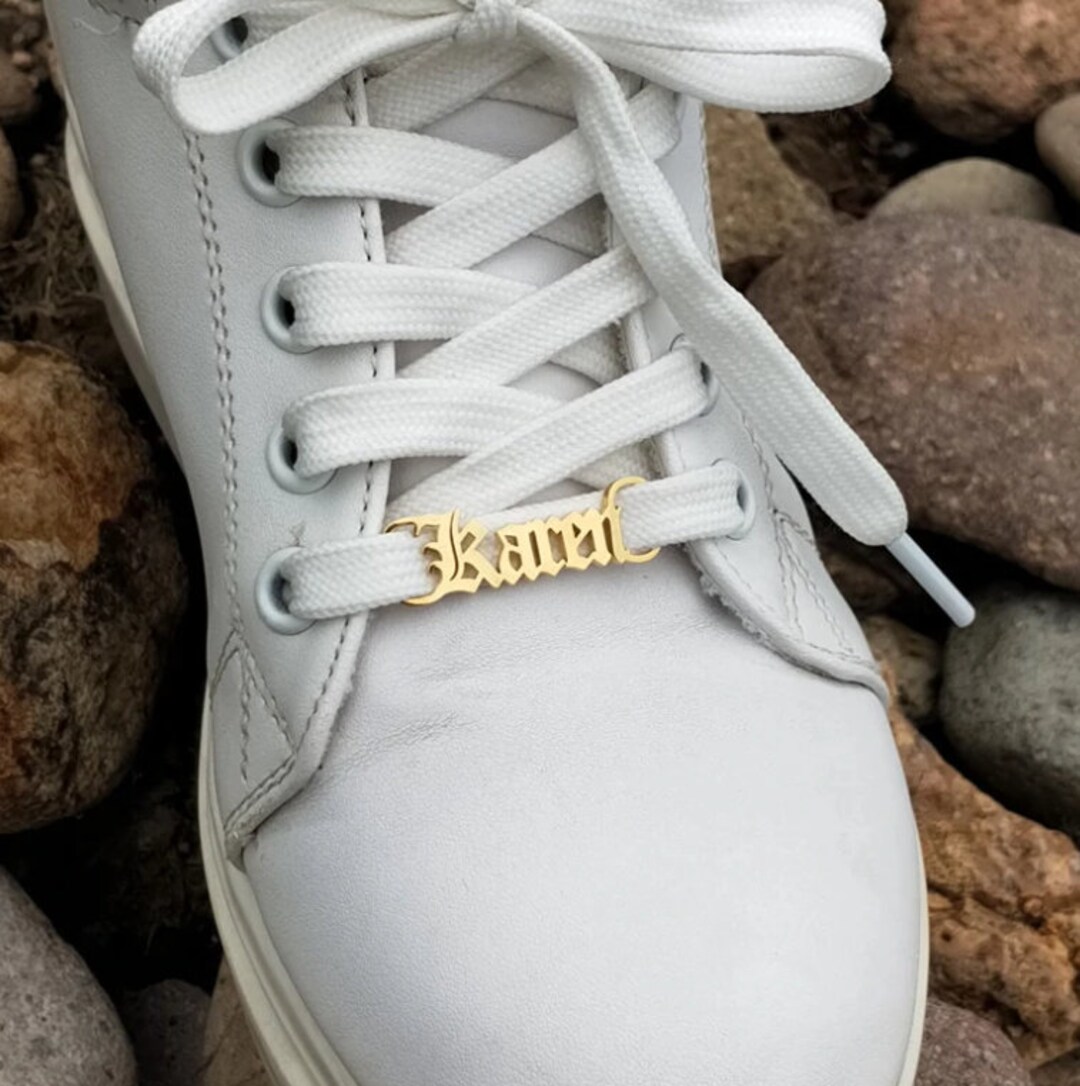 Shoe Tag Stainless Steel Shoe Accessories Custom Name Shoe-buckle Boho ...