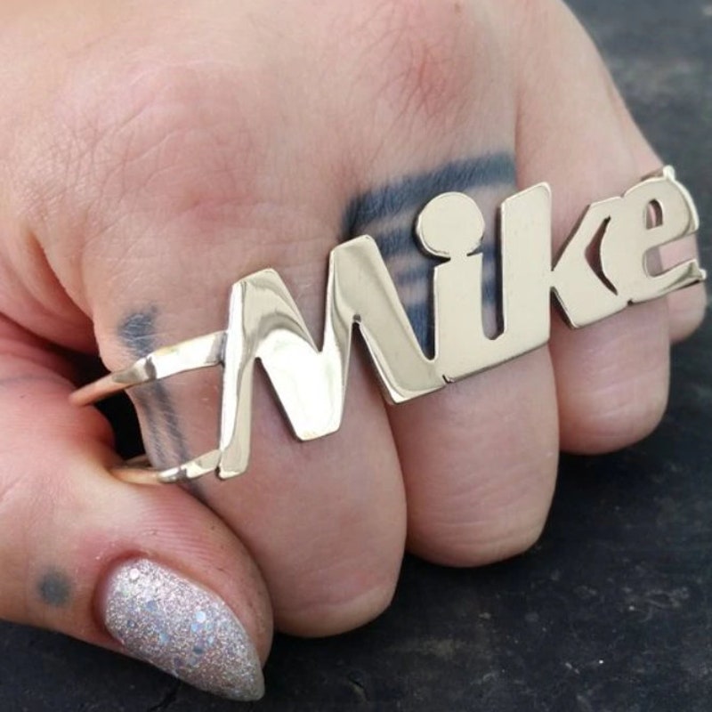 Brass Knuckle Rings - Etsy