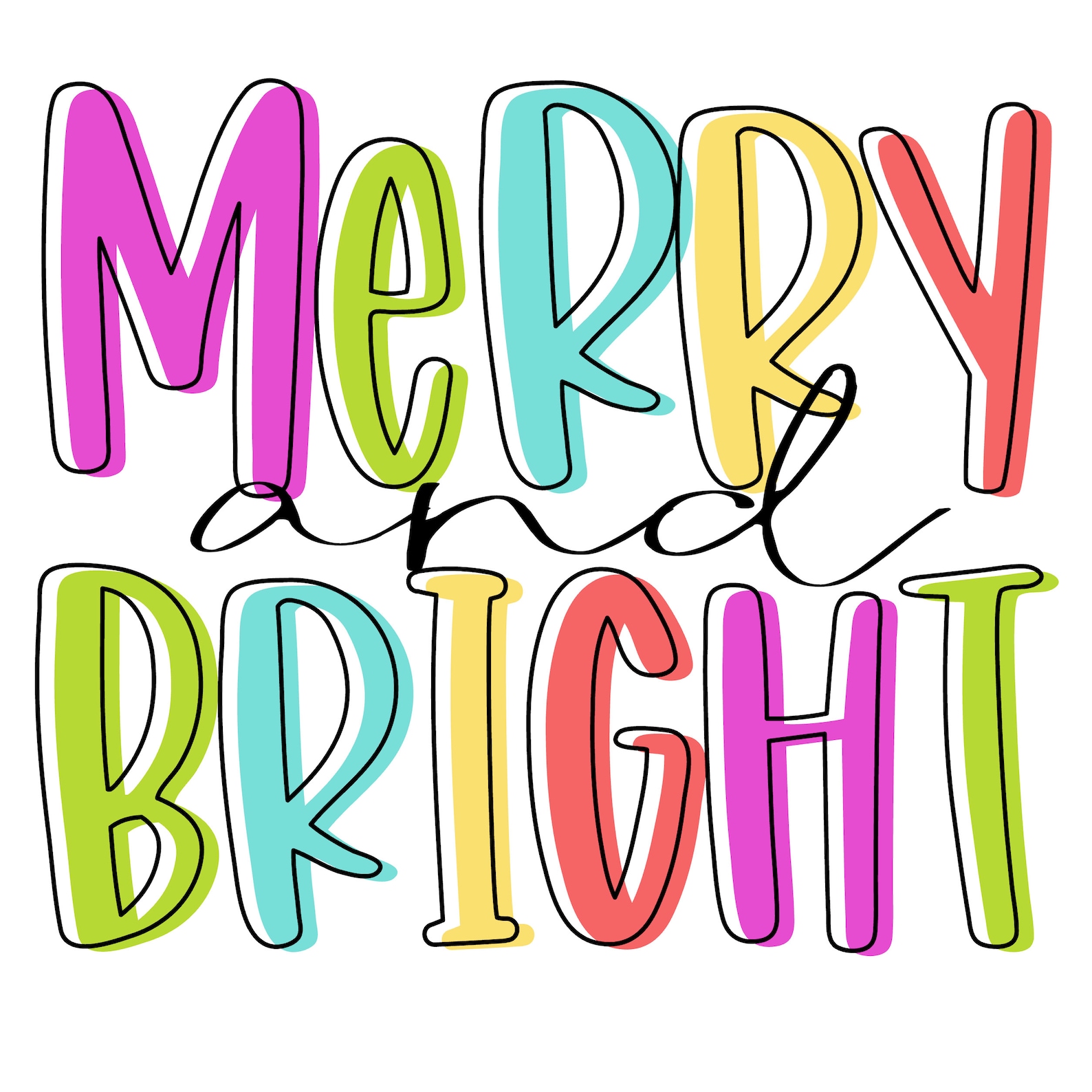 Merry and Bright - Etsy