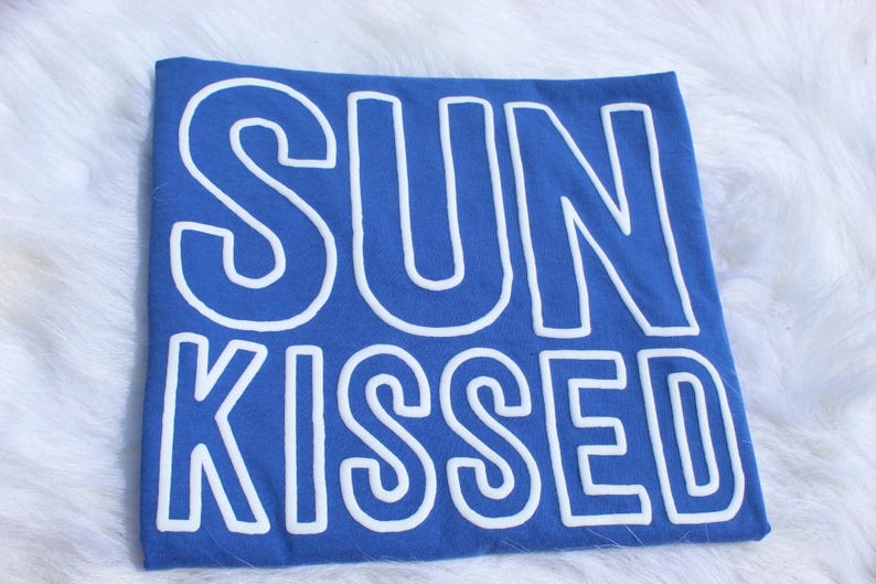 Summer Sunkissed Puff Print Comfort Colors T-shirts and Tanks - Etsy