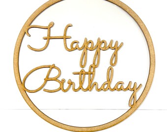 Happy Birthday Stand - Etsy UK