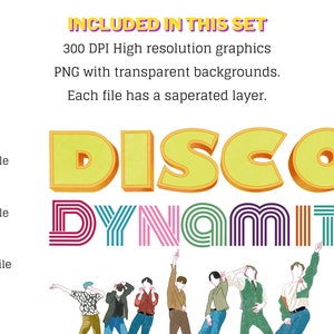 BTS Dynamite Clipart for Sticker,logo-png, Bangtan Boys New Album ...