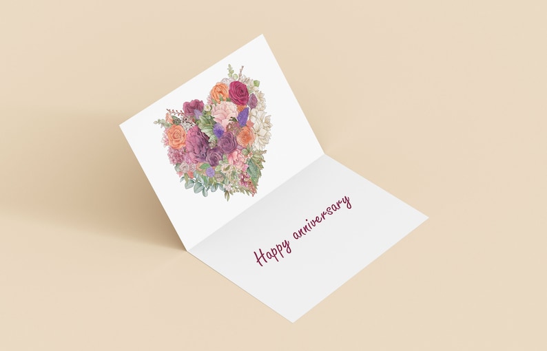 Autumn Floral Heart Png-wedding Clipart - Etsy