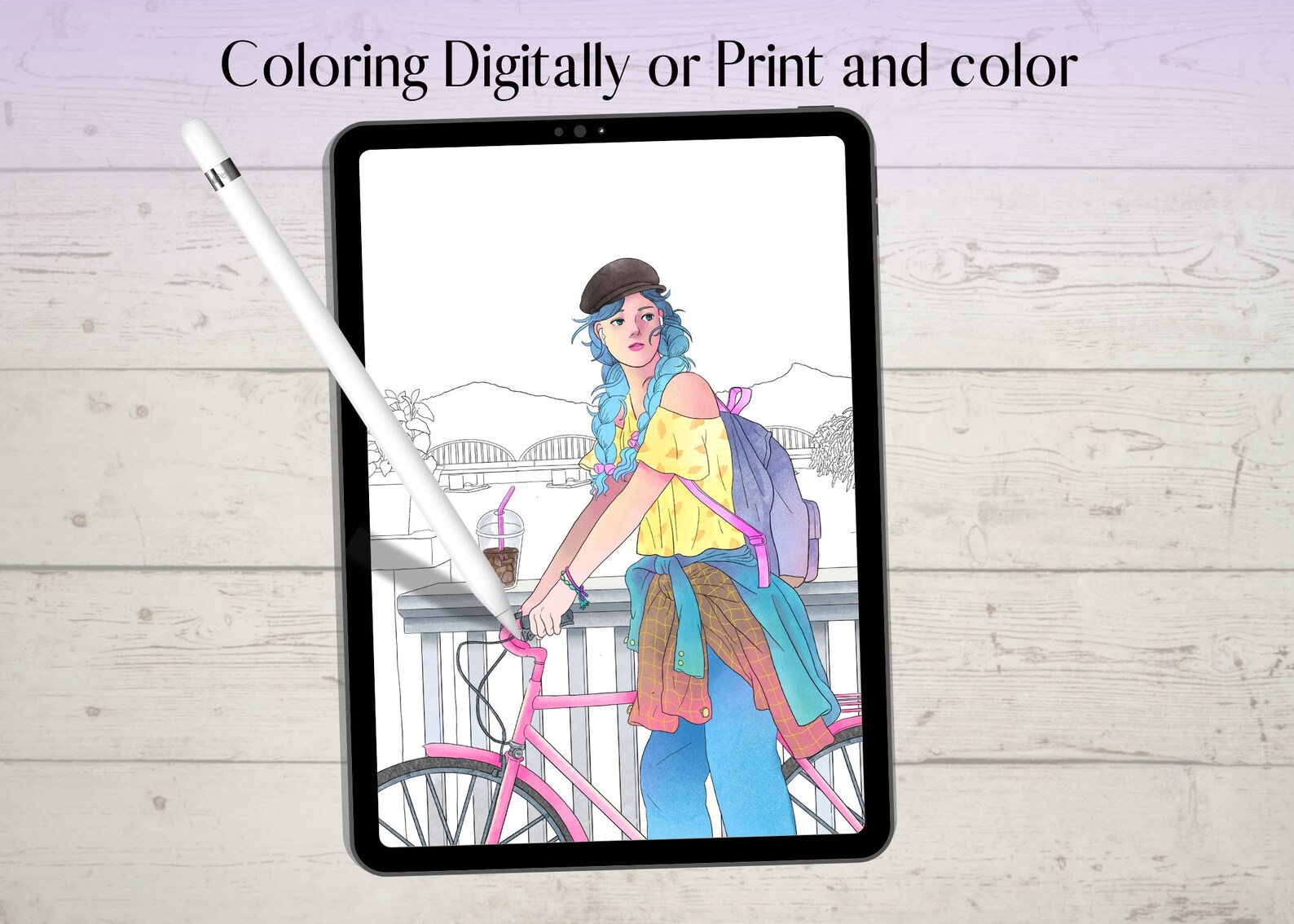 Summer Breeze Printable Coloring Pagescoloring Pages for - Etsy