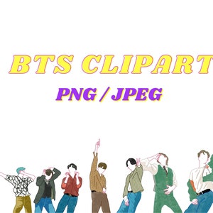 BTS Dynamite Clipart for Sticker,logo-png, Bangtan Boys New Album ...