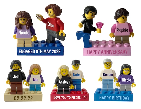 Custom Legos Minifigure Personalized Lego Minifigure Custom - Etsy Canada