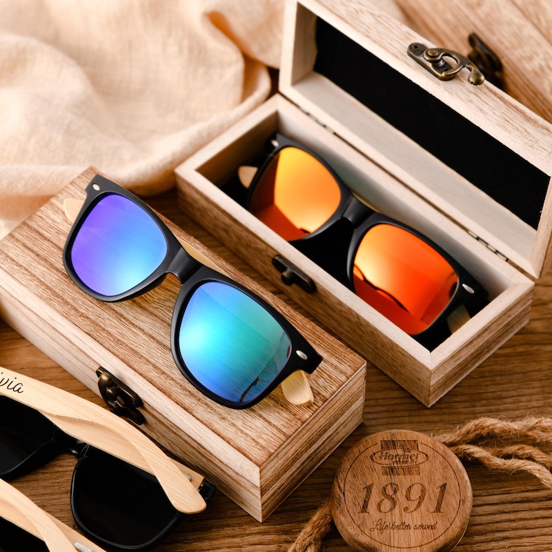 Custom Text Sunglasses - Etsy