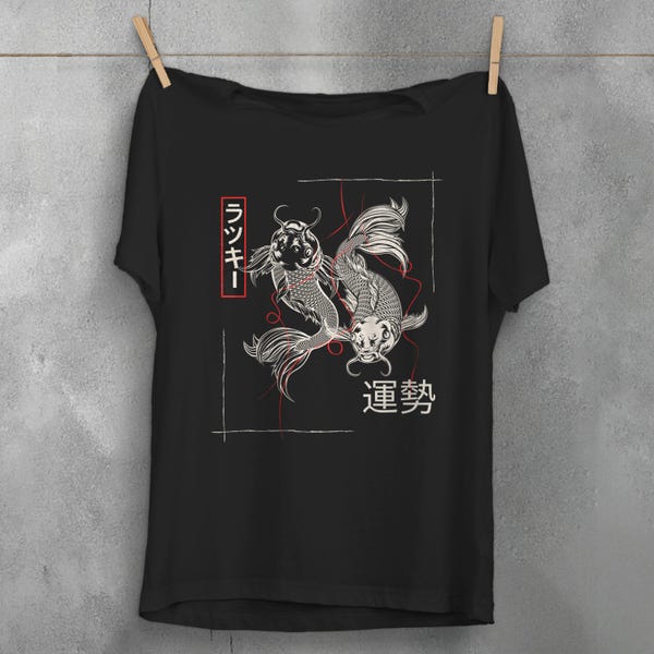Koi Fish Clothing Women - Etsy