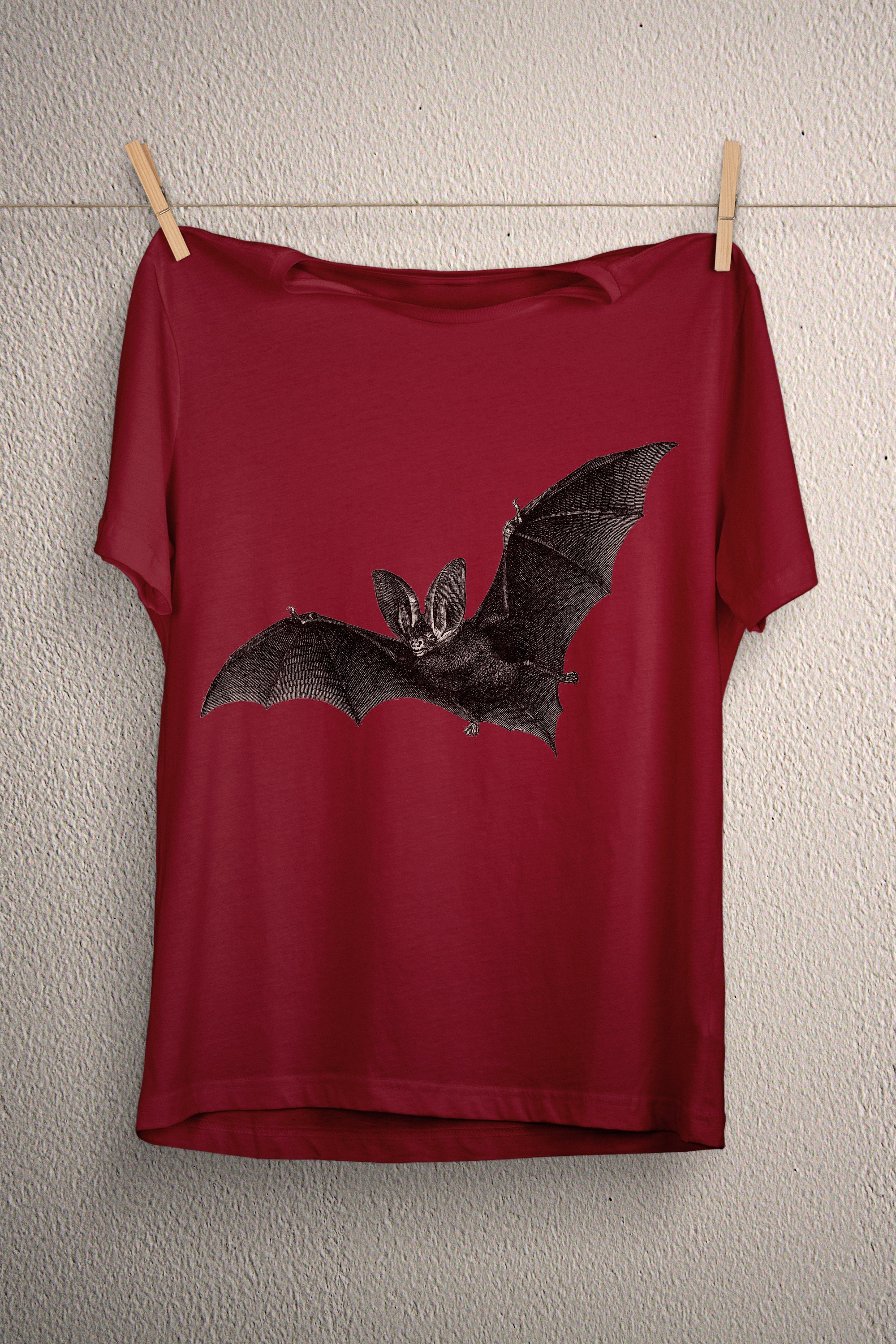 Creepy cute bat t-shirt animal lover shirt witch clothes | Etsy