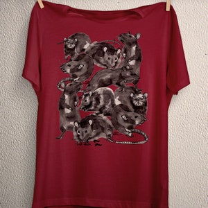 Cute Rat T-shirt, Pastel Goth Clothing, Soft Grunge Shirt, Nu Goth ...