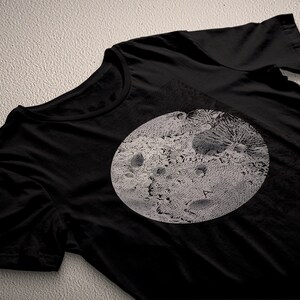 Full Moon Shirt, Original Supermoon, Celestial Boho Clothing, Lunar ...