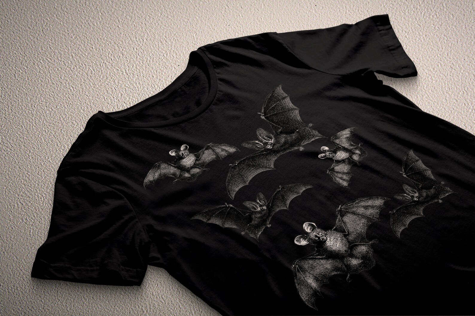 Creepy Cute Goth Bat T-shirt Witchy Clothing Pastel Goth - Etsy