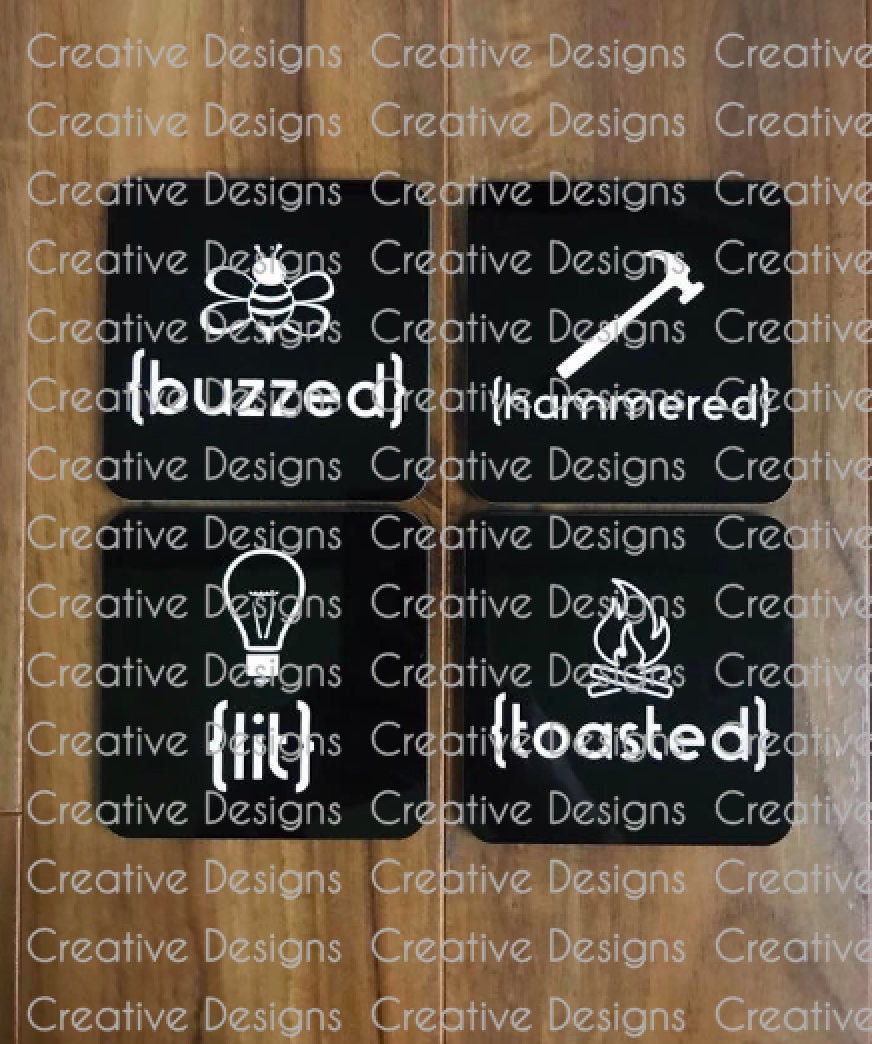 Hammered Buzzed Lit Toasted SVG File PNG File Digital - Etsy Canada