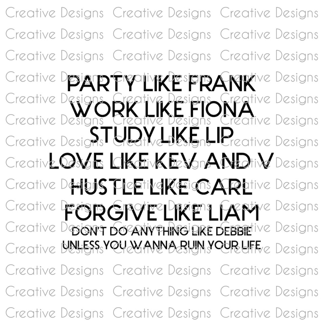 Shameless Quote SVG File, PNG File, Digital Download, T-shirt Design ...