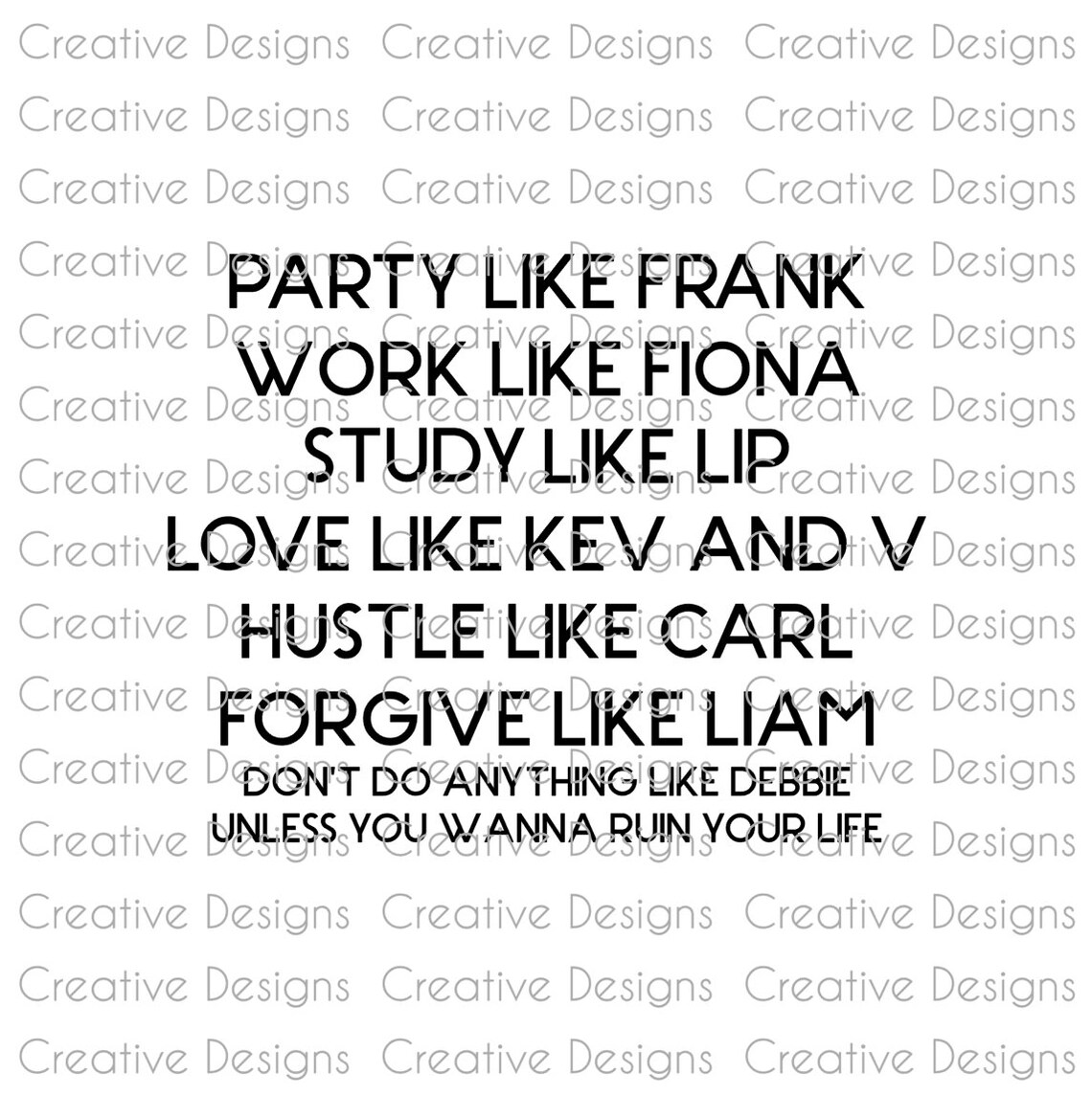 Shameless Quote SVG File, PNG File, Digital Download, T-shirt Design ...