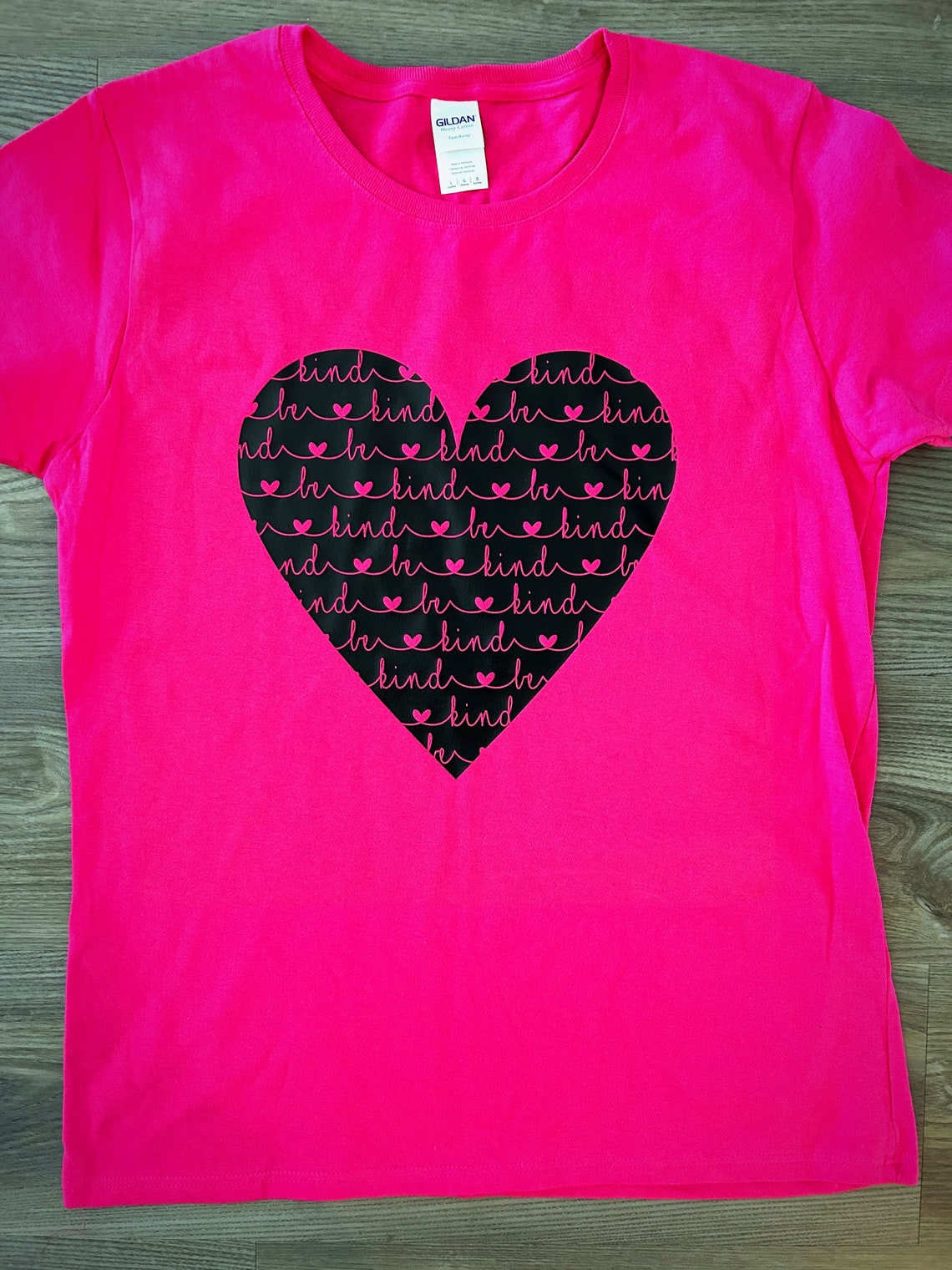 Pink Shirt Day Design, Anti-bullying Design, Be Kind Heart, Pink Shirt ...