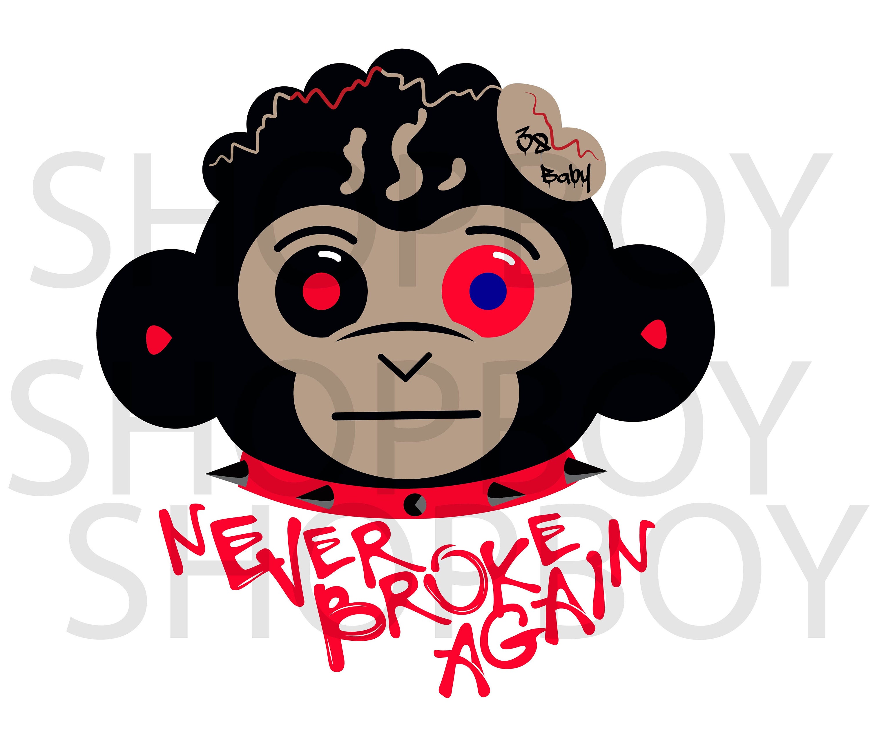 Nba young boy nba never broke again nba young boy shirt 38 | Etsy