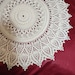 30 Lace Doilies Large Milk Textured Large Cotton Doily - Etsy