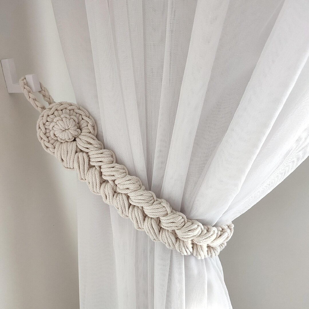Curtain Tie Backs Braided Design for Bohemian Home Decor House Warming ...